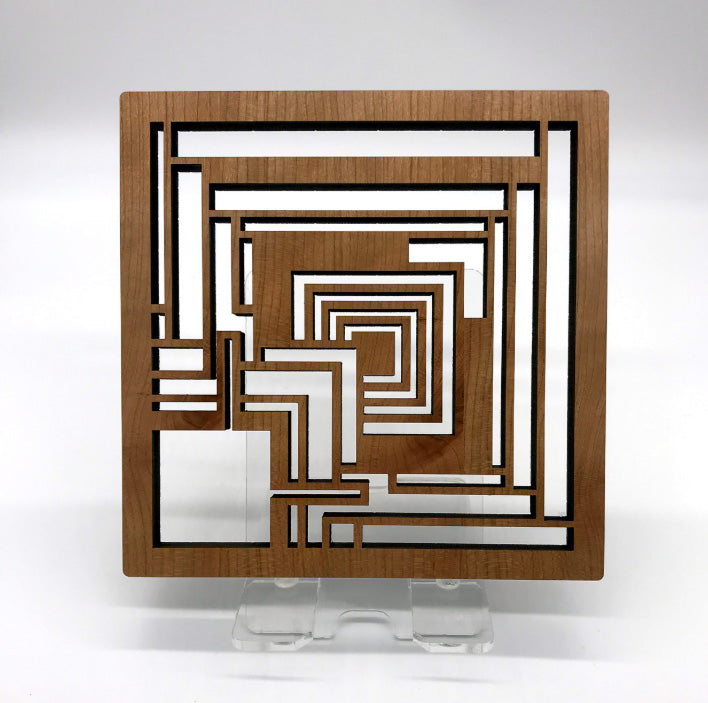 Ennis Block Trivet | Textile Block Design | AlaModerna