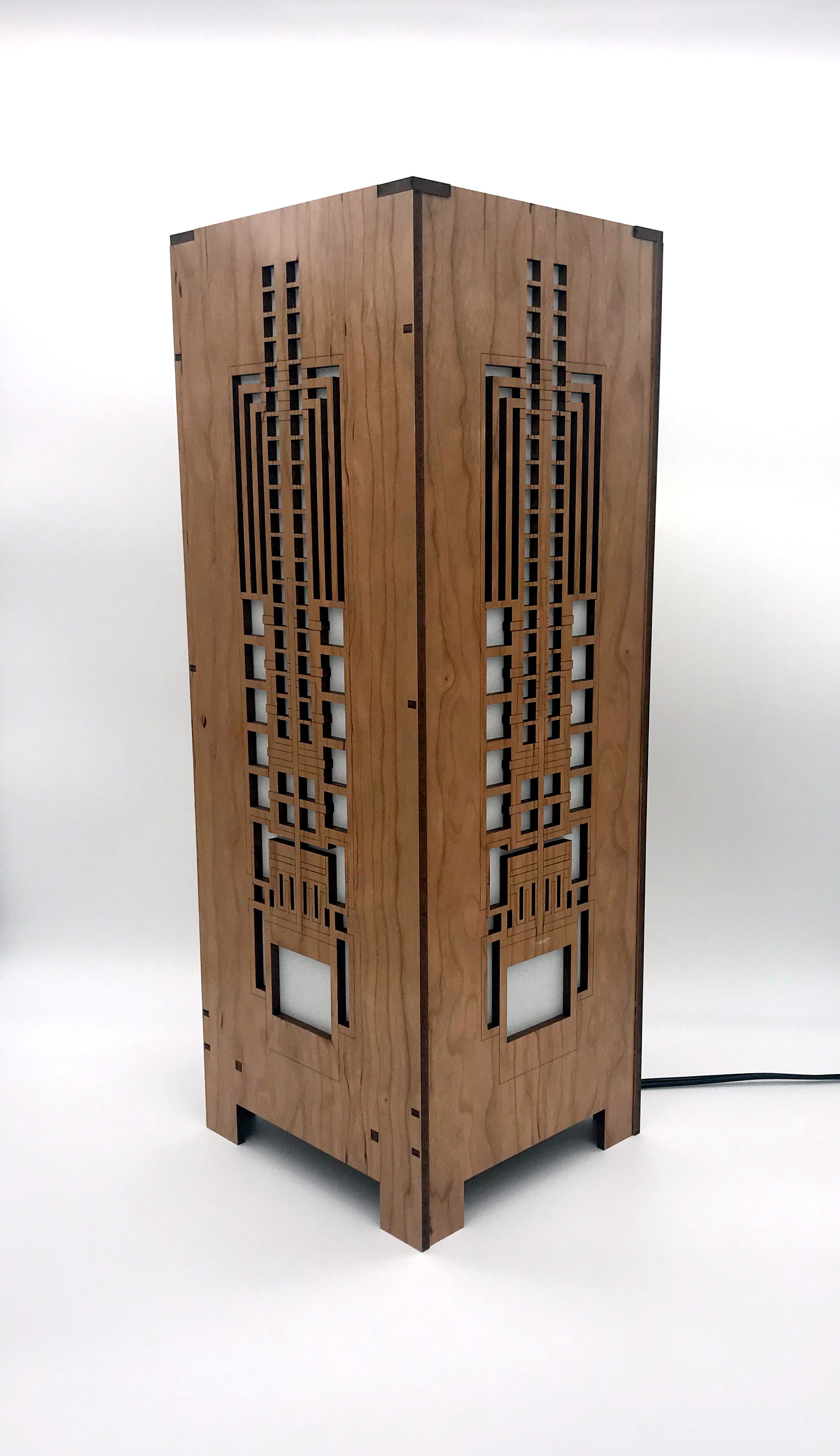 Hollyhock House Lightbox | Frank Lloyd Wright Interiors | AlaModerna